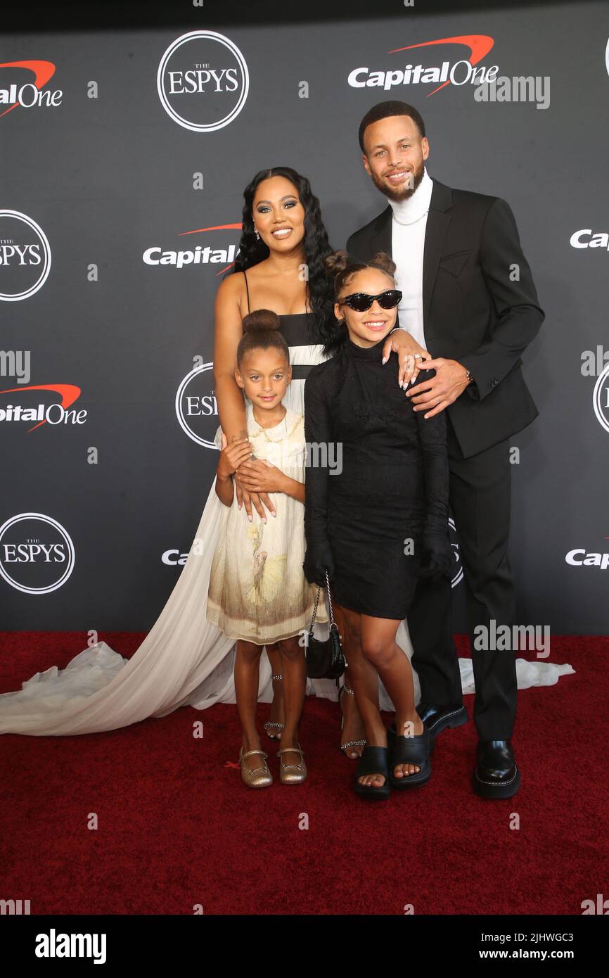 Hollywood, Ca. 20th July, 2022. Ryan Carson Curry, Ayesha Curry, Riley ...