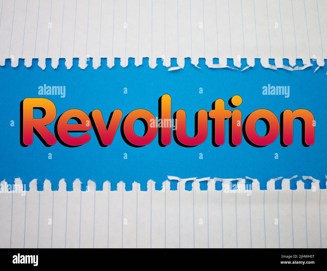 White paper revolution hi-res stock photography and images - Alamy