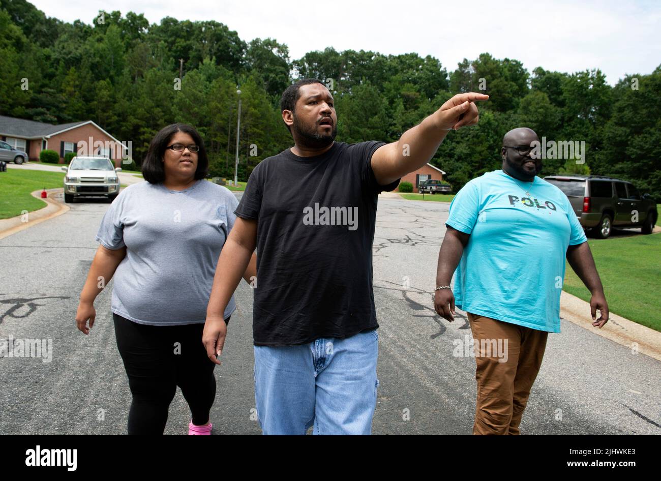 July 19, 2022, Athens, Georgia, USA: Direct Support Professionals who ...