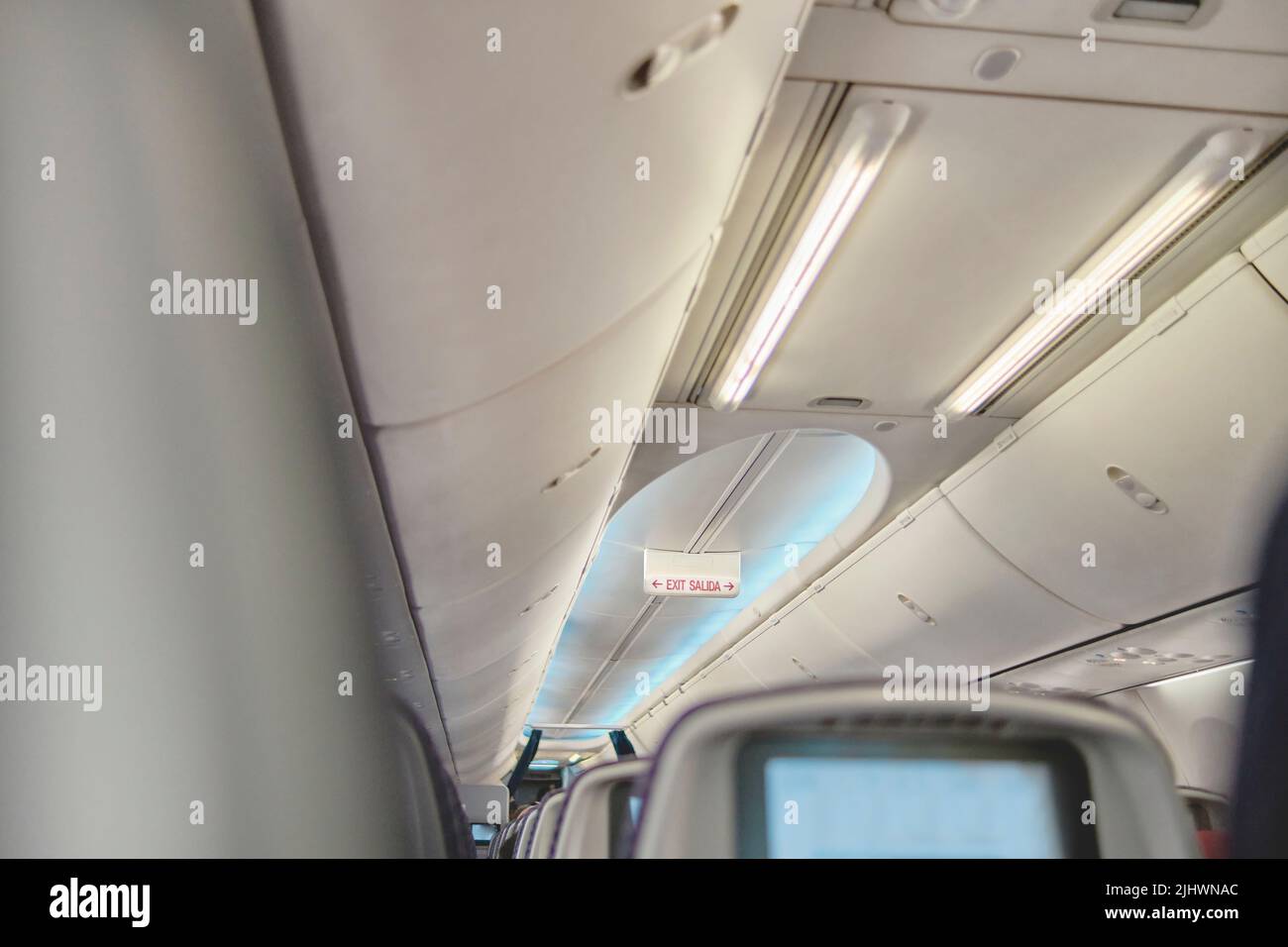 Airplane interior mockup hi-res stock photography and images - Alamy