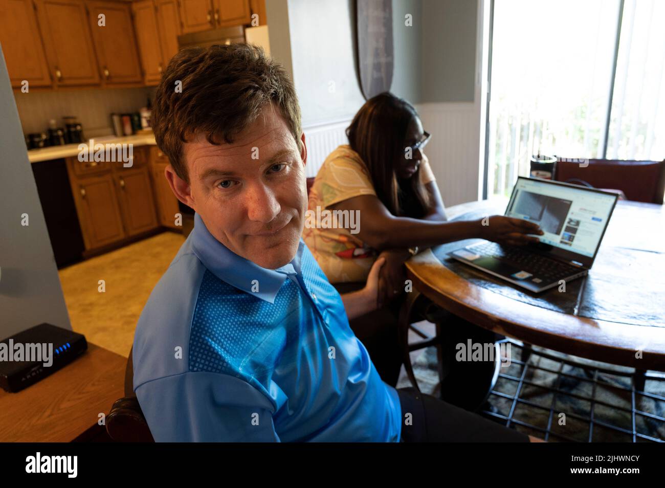 July 19, 2022, Athens, Georgia, USA: Direct Support Professionals who ...