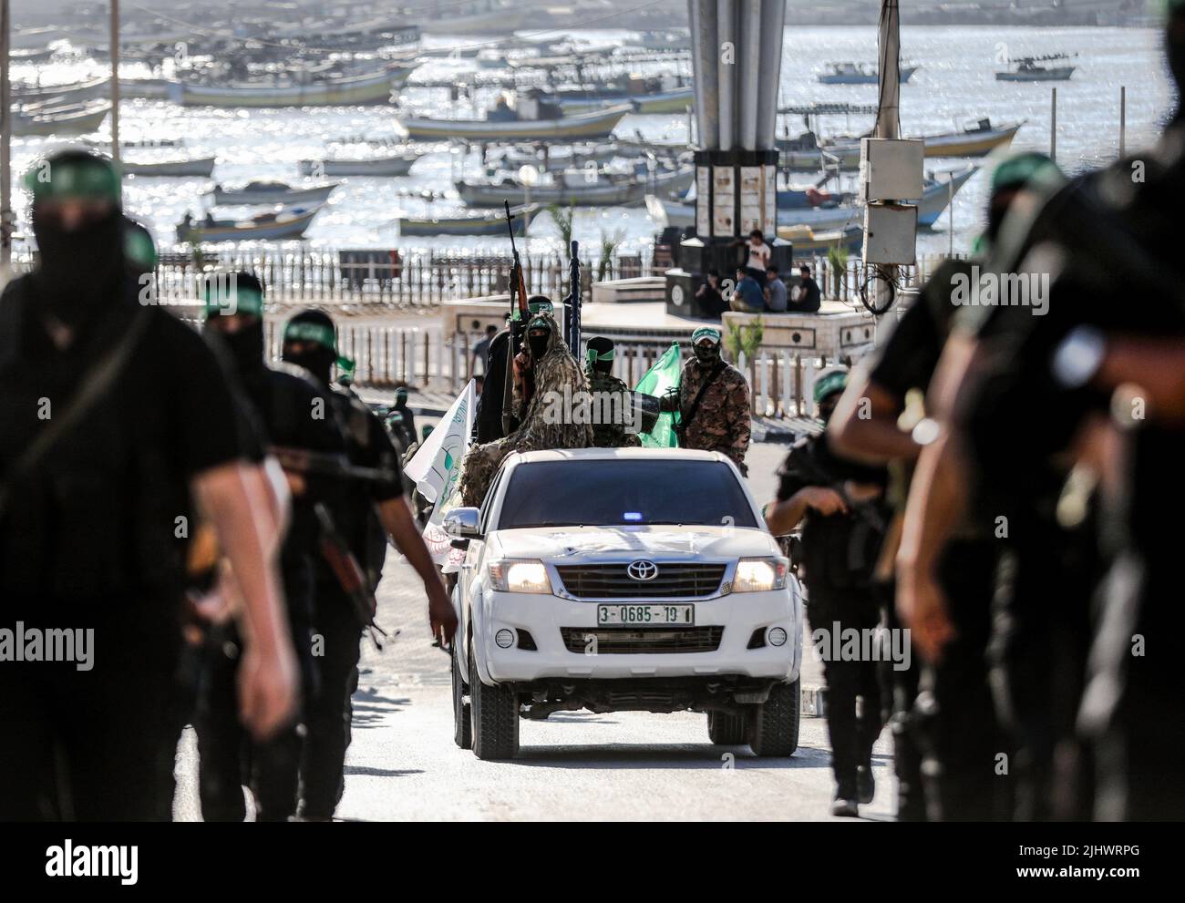 Hamas military wing hi-res stock photography and images - Alamy