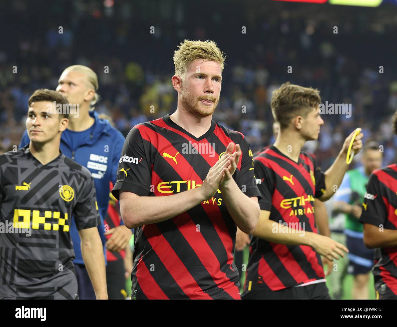 Houston, Texas, USA. 20th July, 2022. Manchester City midfielder KEVIN ...