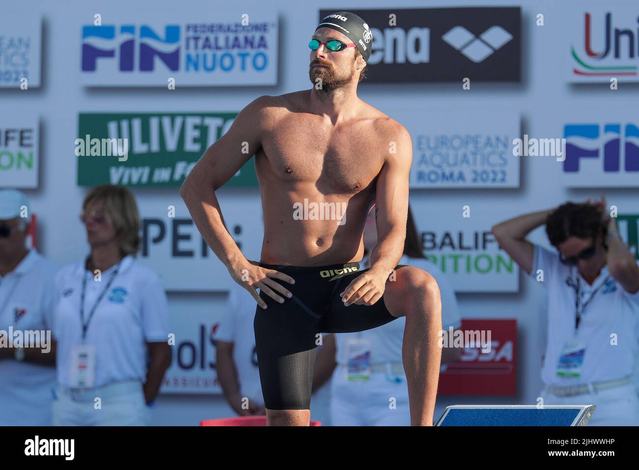 Polo Acquatico Frecciarossa, Rome, Italy, July 20, 2022, Luca Dotto Men ...