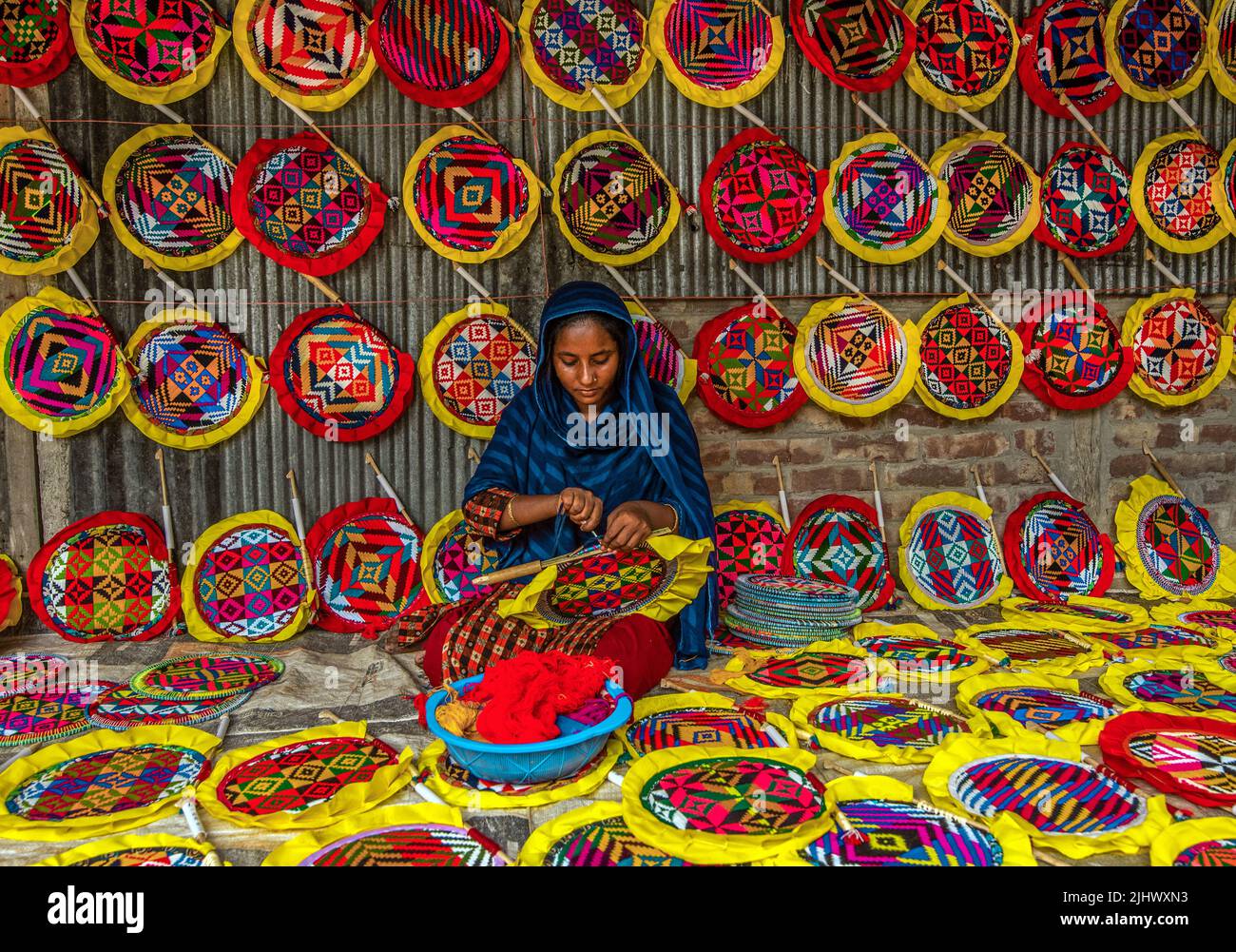 Traditional crafting hi-res stock photography and images - Alamy