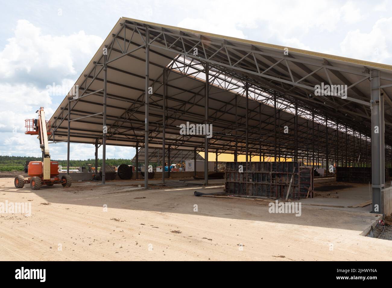 Cattle farming structures hi-res stock photography and images - Alamy