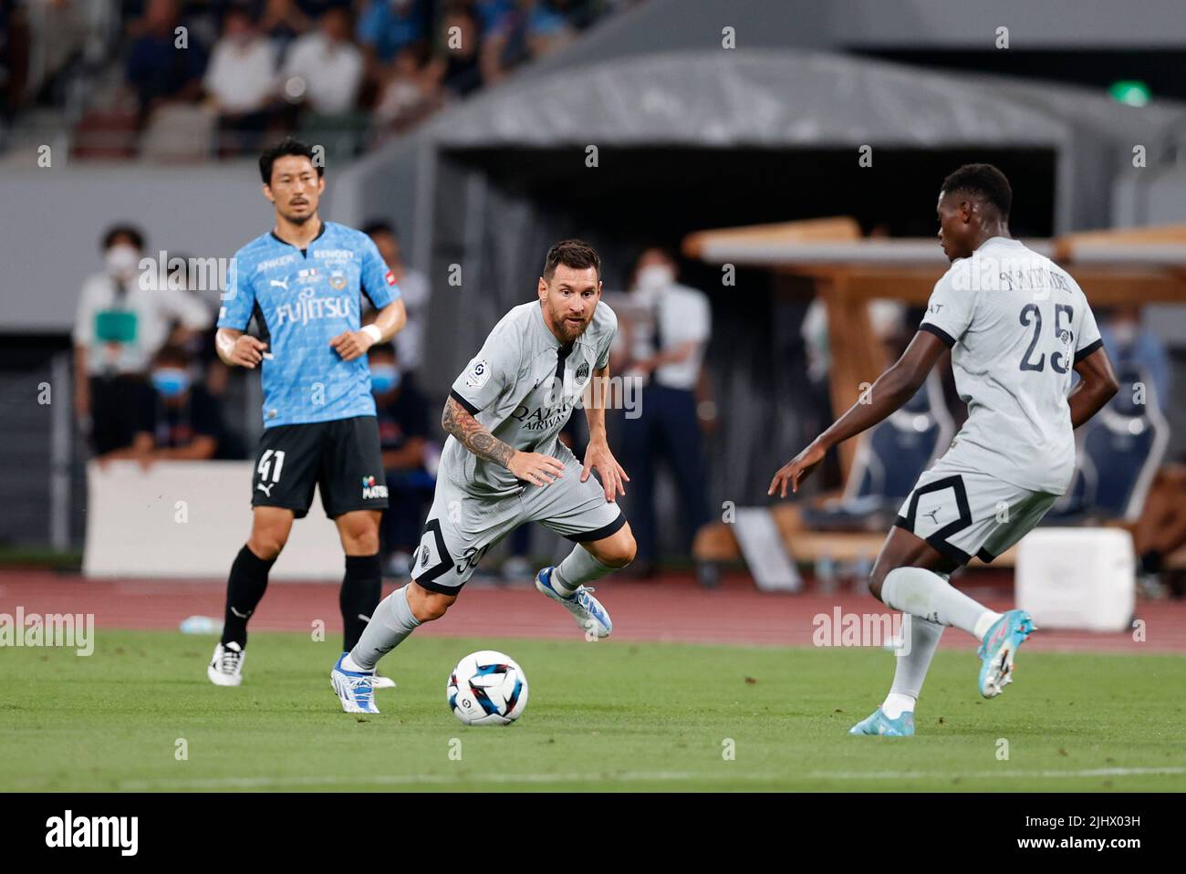 Tokyo, Japan. 20th July, 2022. Lionel Messi (PSG) Football/Soccer : PSG ...