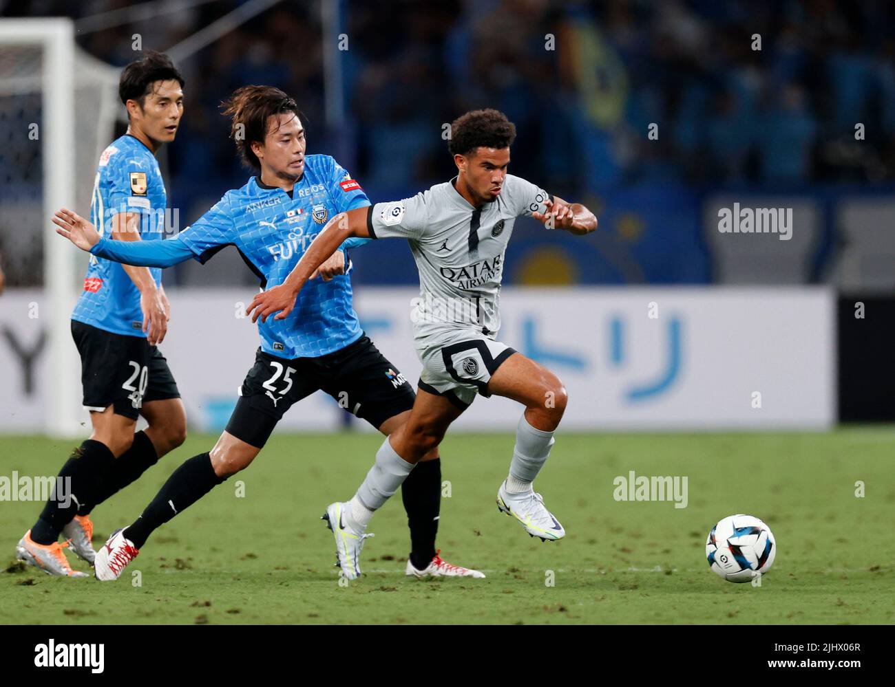 Tokyo, Japan. 20th July, 2022. Warren Zaire Emery (PSG), Renji Matsui ...