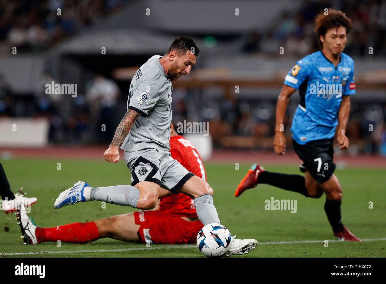 Tokyo, Japan. 20th July, 2022. Lionel Messi (PSG) Football/Soccer : PSG ...