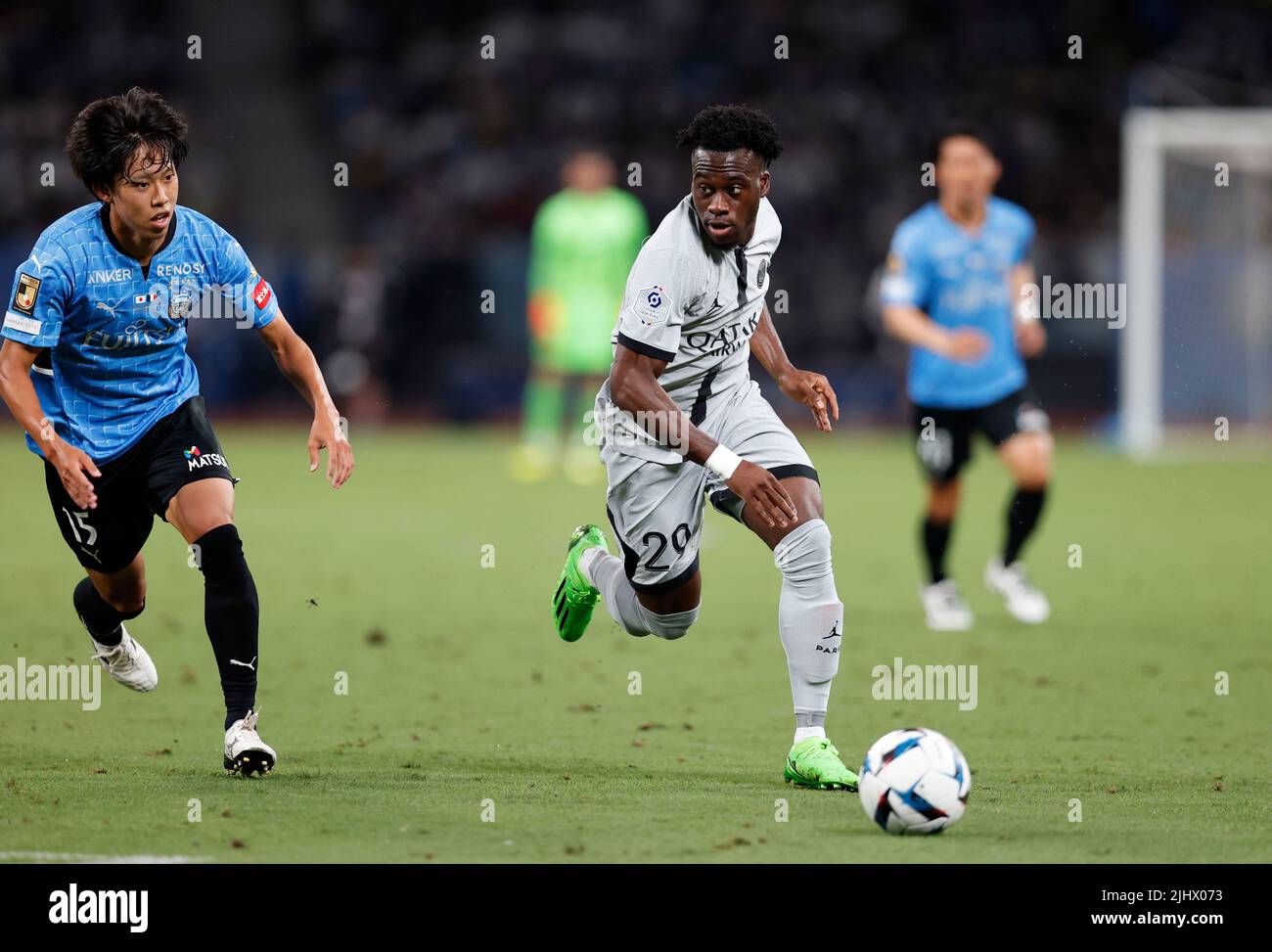 Tokyo, Japan. 20th July, 2022. Arnaud Kalimuendo (PSG) Football/Soccer ...