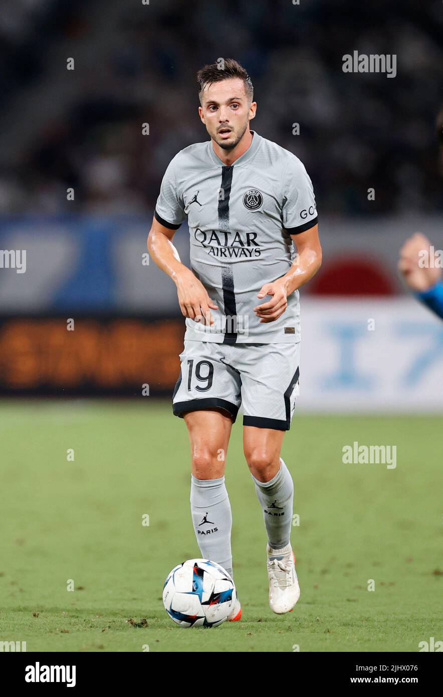 Tokyo, Japan. 20th July, 2022. Pablo Sarabia (PSG) Football/Soccer ...