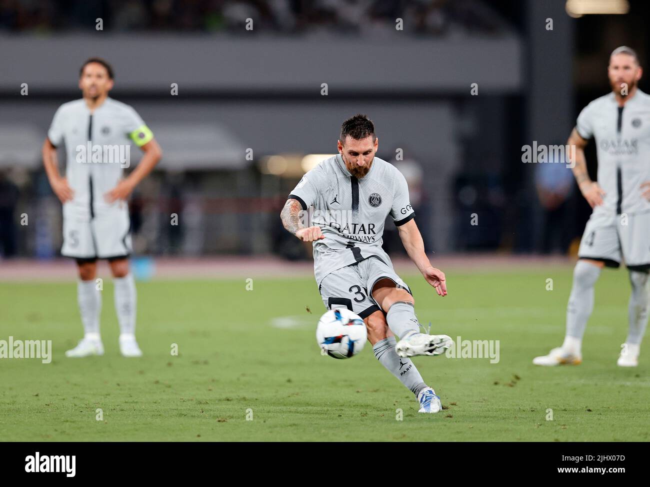 Tokyo, Japan. 20th July, 2022. Lionel Messi (PSG) Football/Soccer : PSG ...