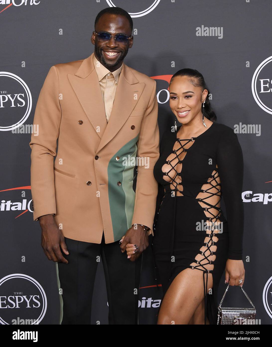 Los Angeles, USA. 20th July, 2022. (L-R) Draymond Green and Hazel Renee ...