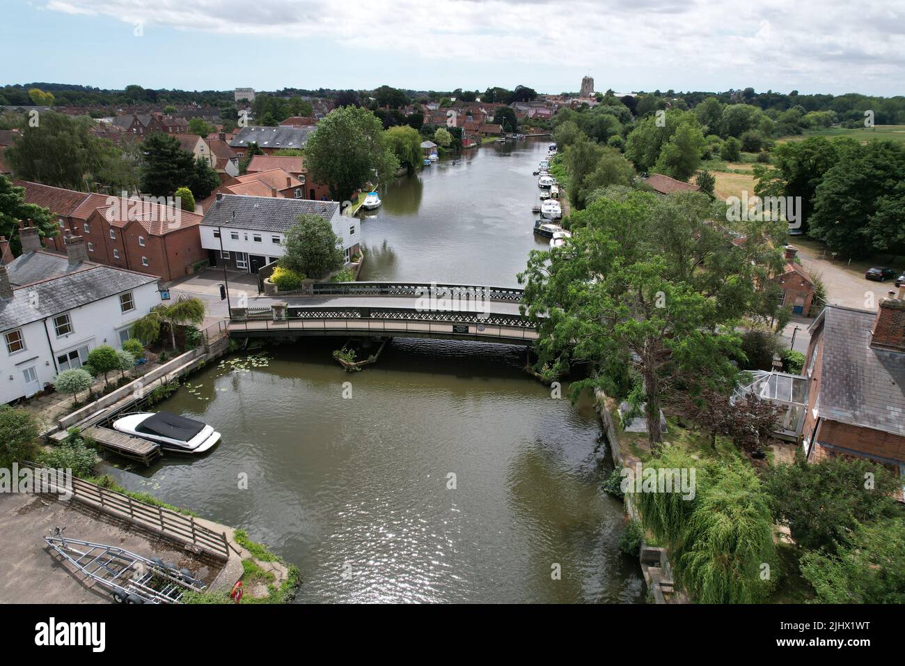 Norfolk broads aerial hi-res stock photography and images - Alamy