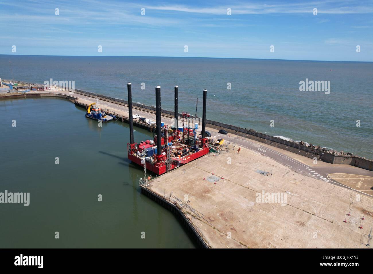 Lowestoft harbour fishing boat hi-res stock photography and images - Alamy