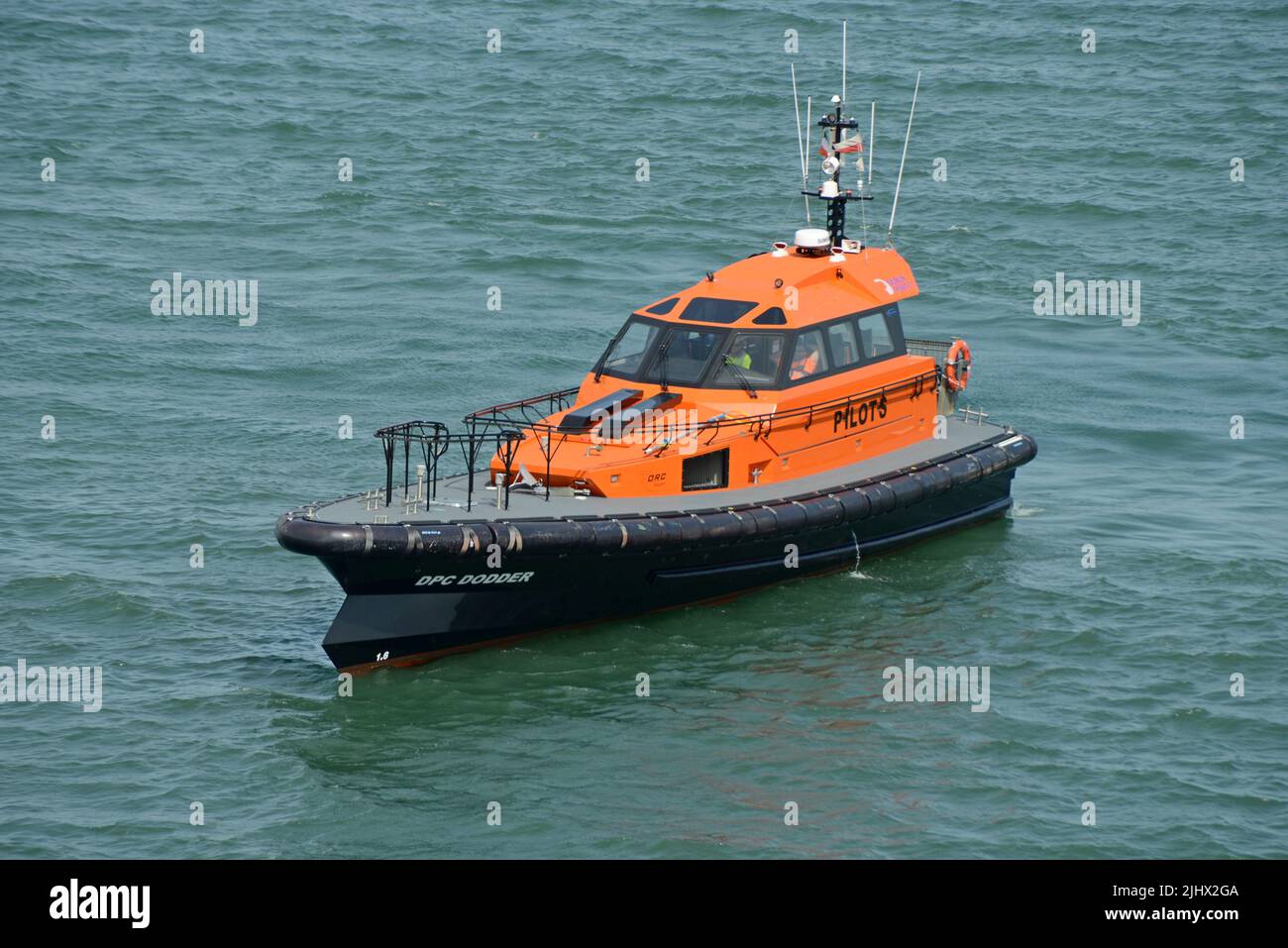 The DPC Dodder, Dublin harbour pilots new boat, delivered in March 2022 ...