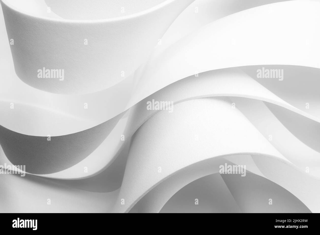 Waves elements white background, abstract Stock Photo - Alamy