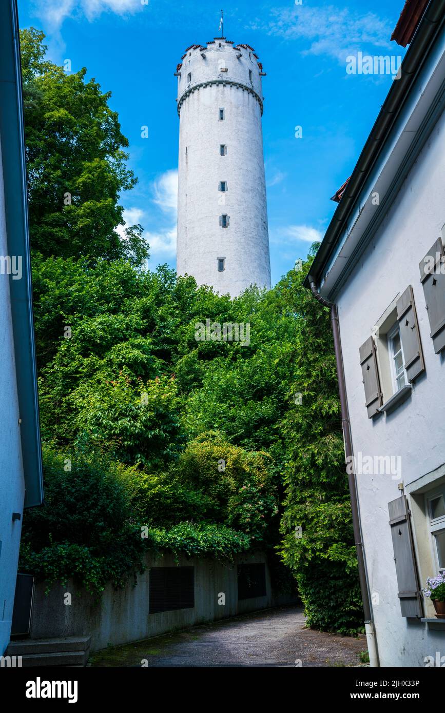 Germany, Historical tower building of mehlsack in old town of ...
