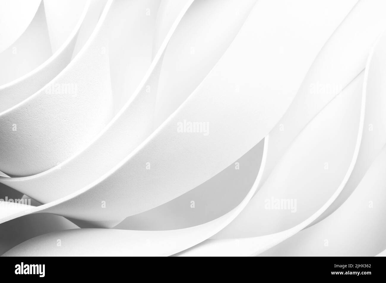 Waves elements white background, abstract Stock Photo - Alamy
