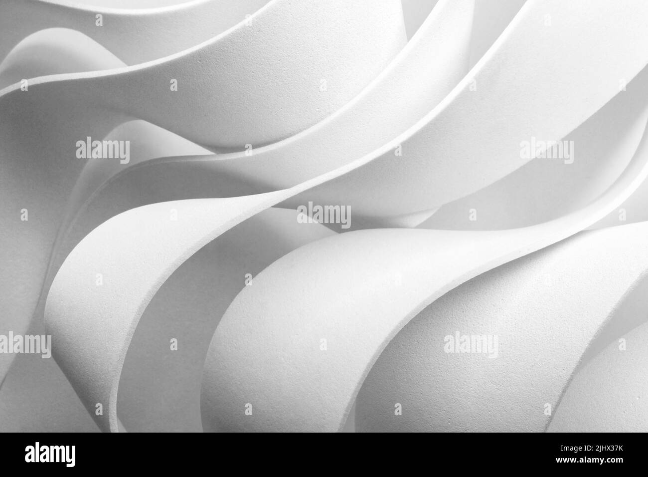 Waves elements white background, abstract Stock Photo - Alamy