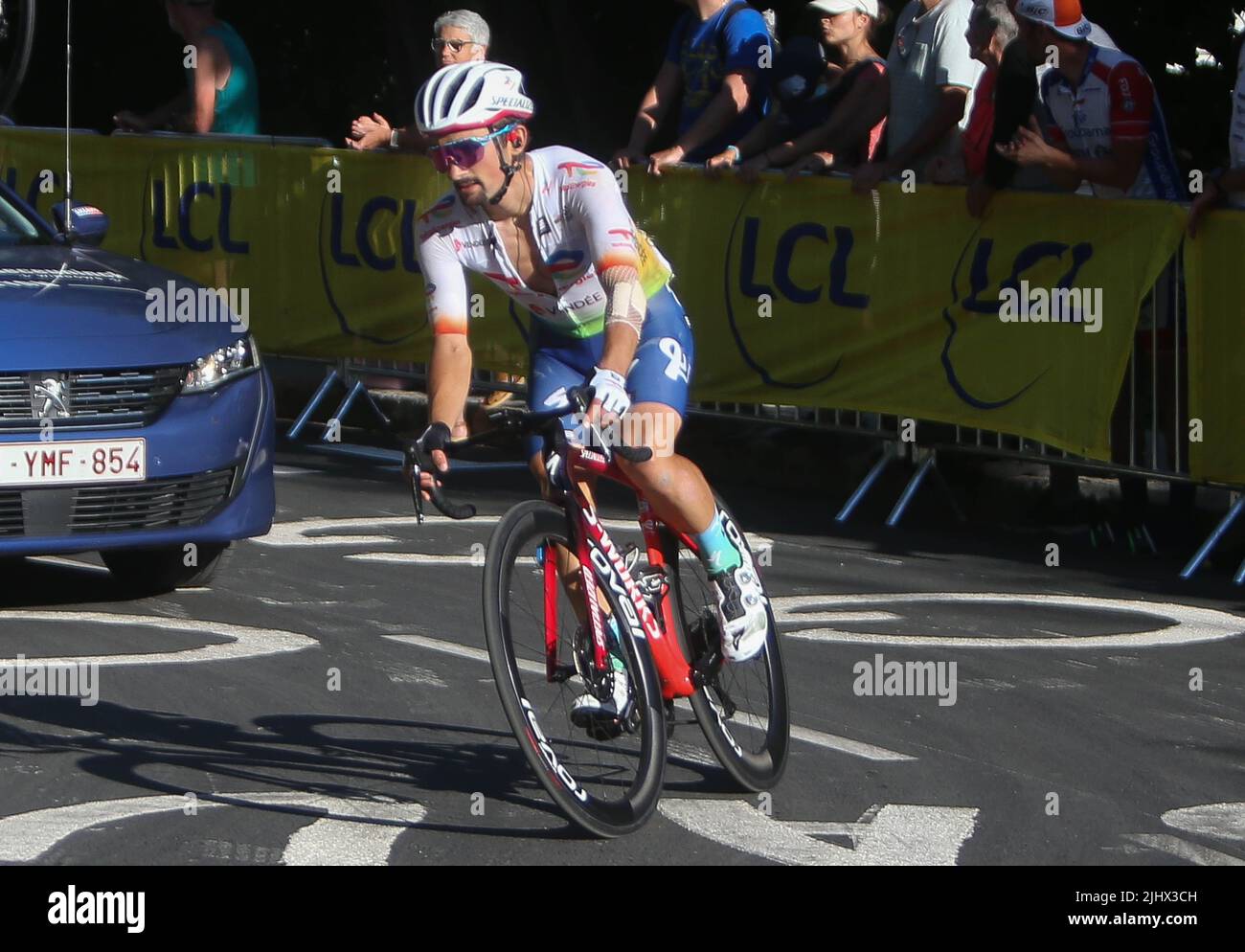 BURGAUDEAU Mathieu of TotalEnergies during the Tour France 2022 ...