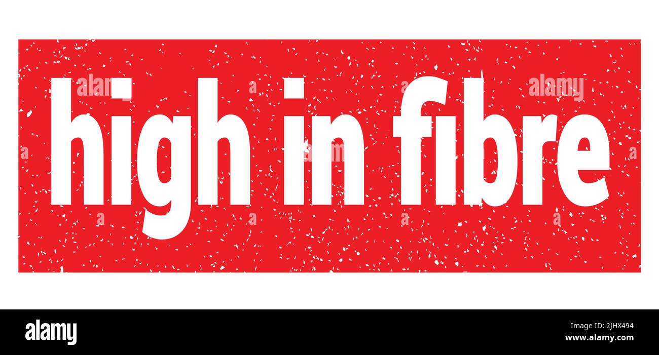High in fibre logo hi-res stock photography and images - Alamy
