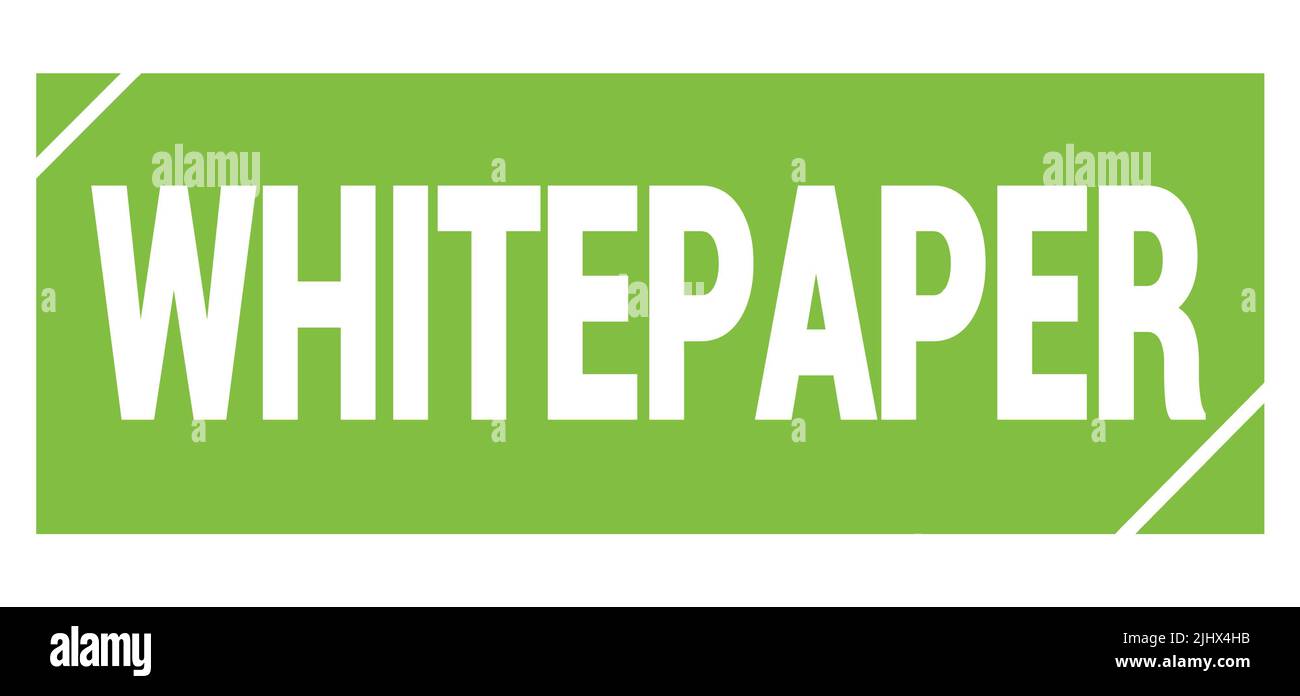 WHITEPAPER text written on green grungy stamp sign Stock Photo - Alamy WHITEPAPER text written on green grungy stamp sign Stock Photo - Alamy