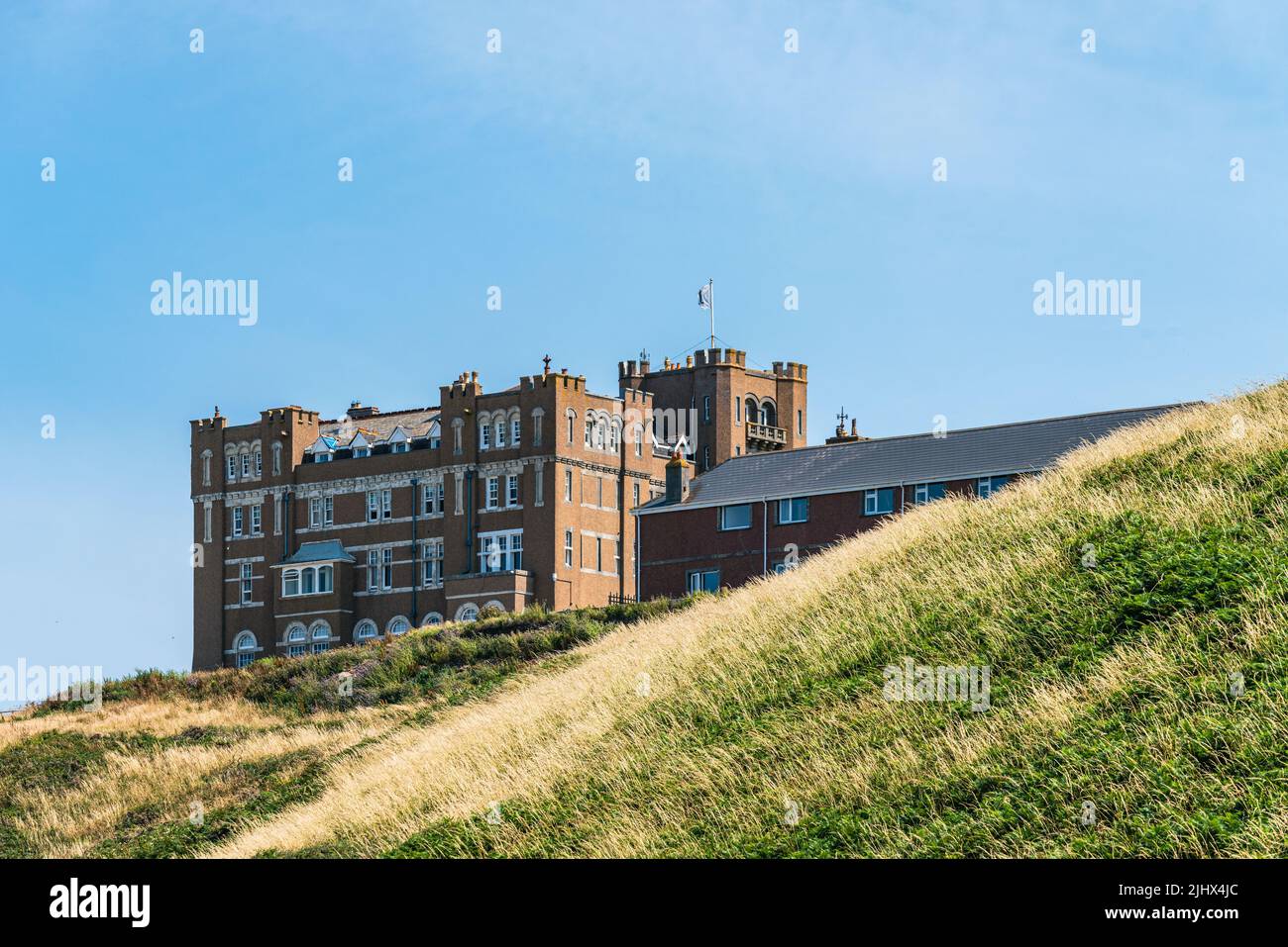 Camelot Castle Hotel, Tintagel, North Cornwall, England, Europe Stock ...