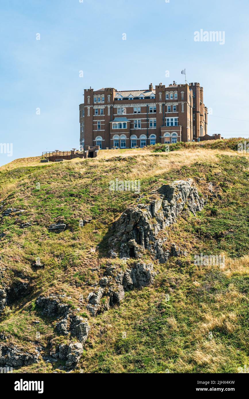 Camelot Castle Hotel, Tintagel, North Cornwall, England, Europe Stock ...