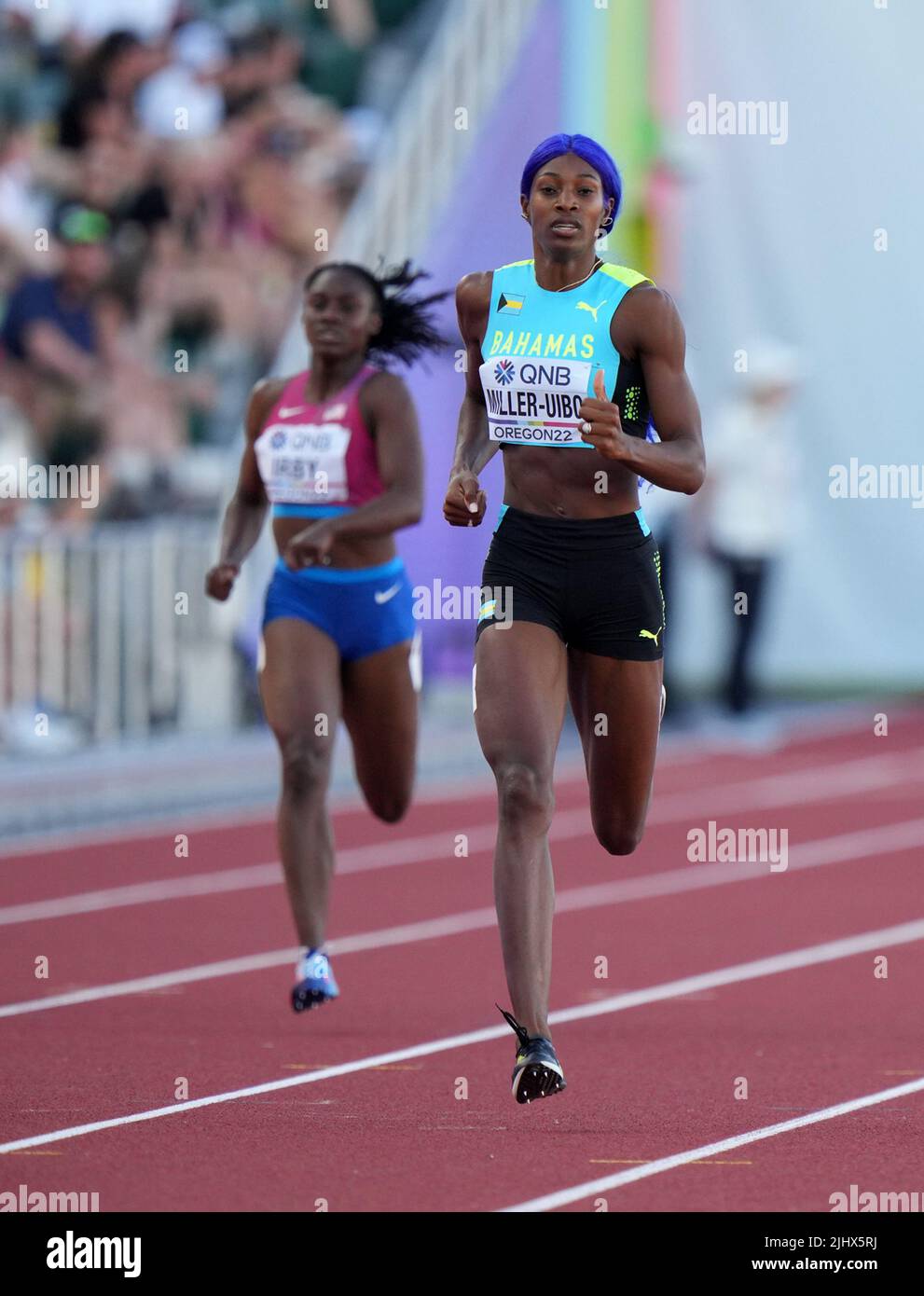 Shaunae miller uibo oregon hi-res stock photography and images - Alamy