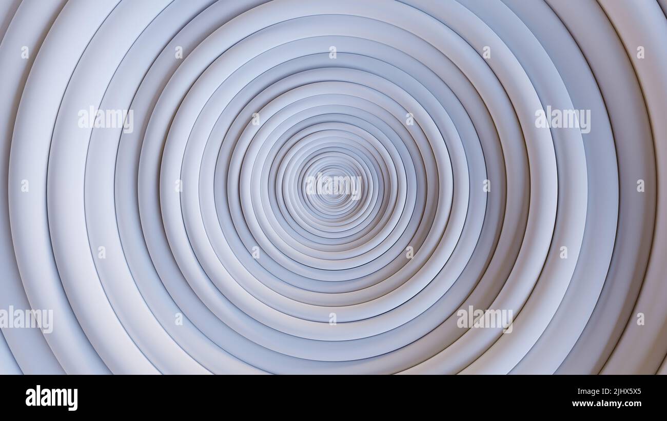Circular waves on a white flat surface Stock Photo - Alamy