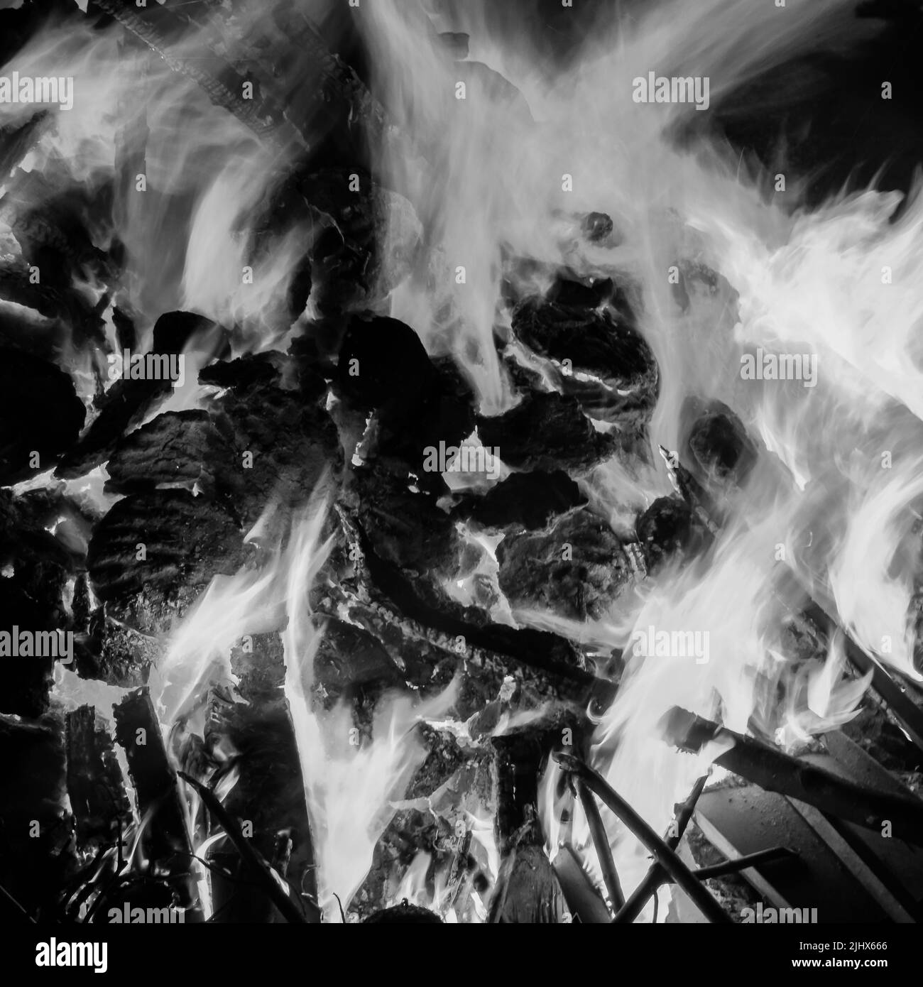 Fire flames on black background, Blaze fire flame texture background ...