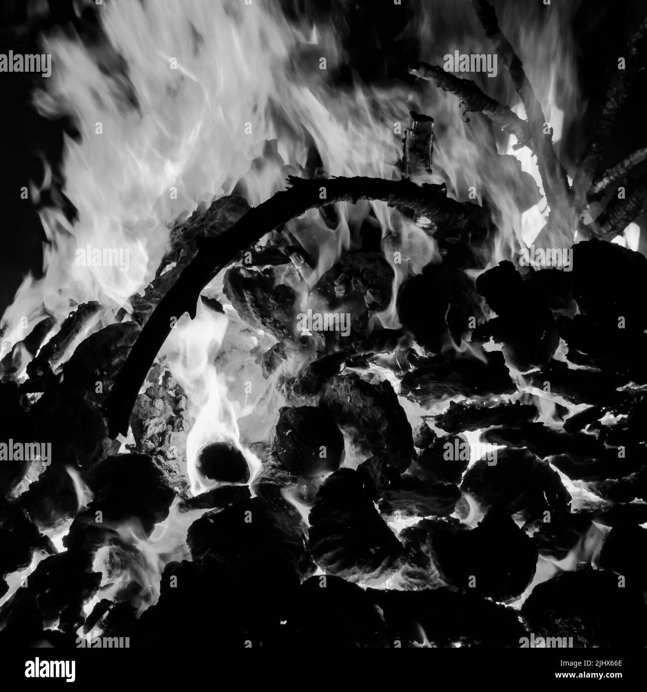 Fire flames on black background, Blaze fire flame texture background ...