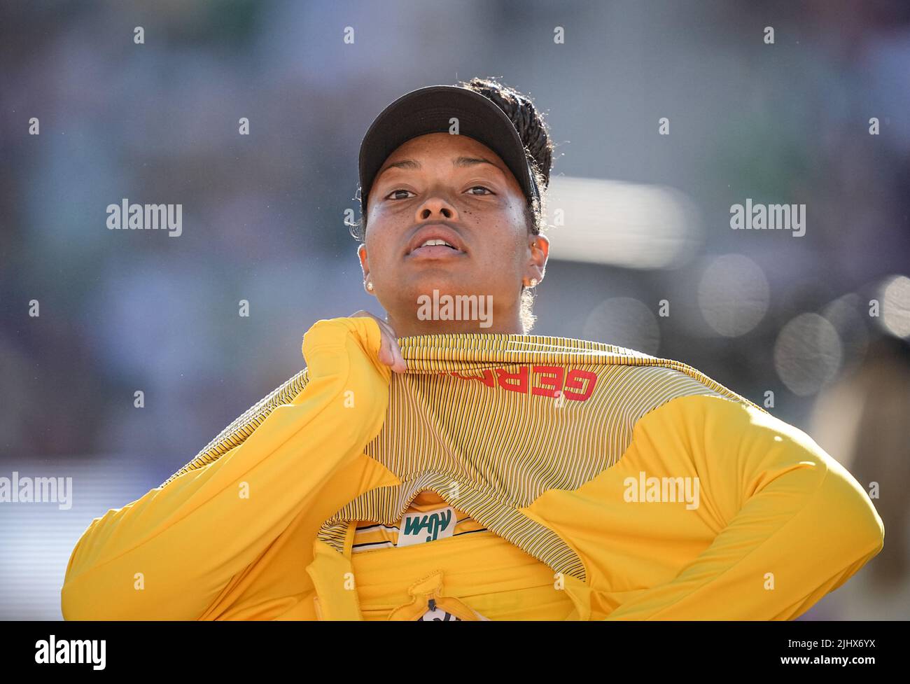 Eugene, USA. 20th July, 2022. Athletics: World Championships, Shanice ...