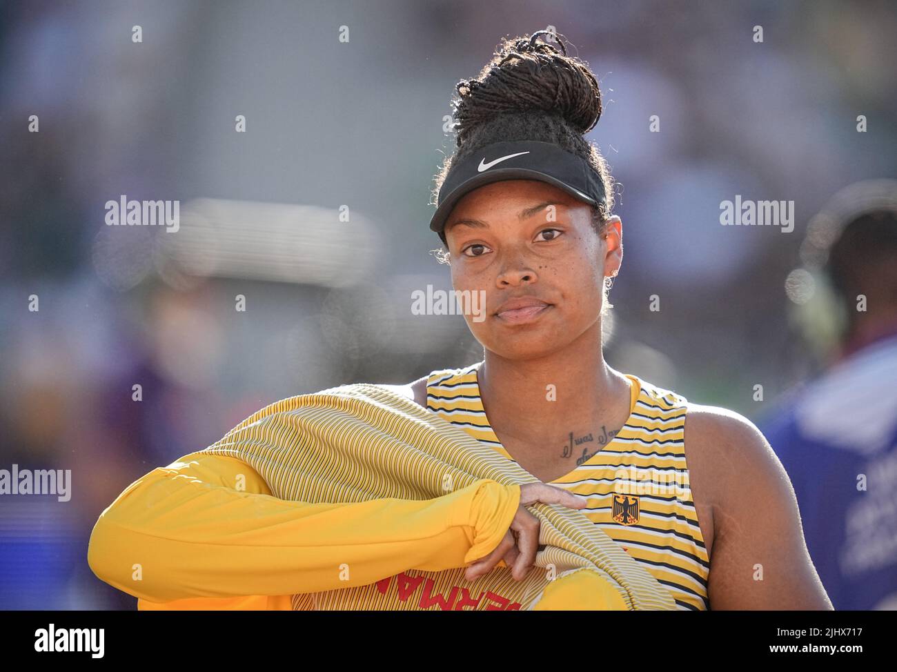 Eugene, USA. 20th July, 2022. Athletics: World Championships, Shanice ...