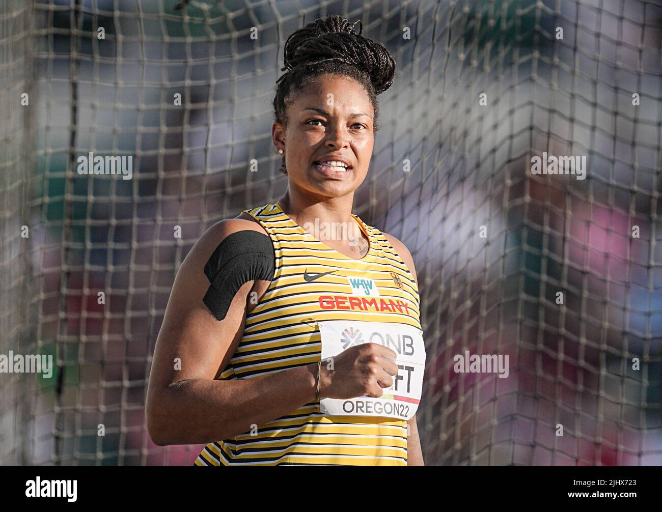 Eugene, USA. 20th July, 2022. Athletics: World Championships, Shanice ...