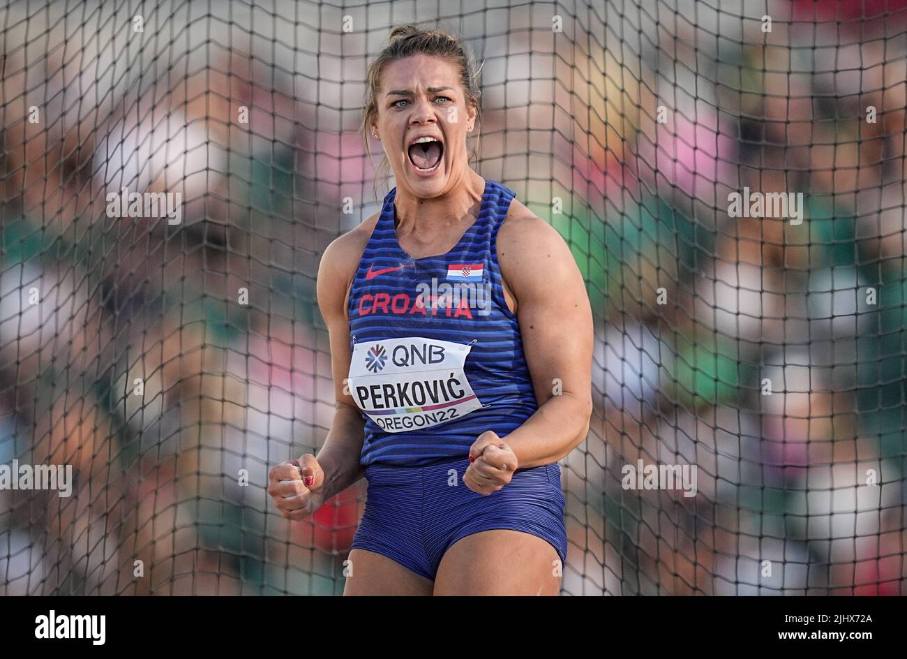 Eugene, USA. 20th July, 2022. Athletics: World Championship, Discus ...