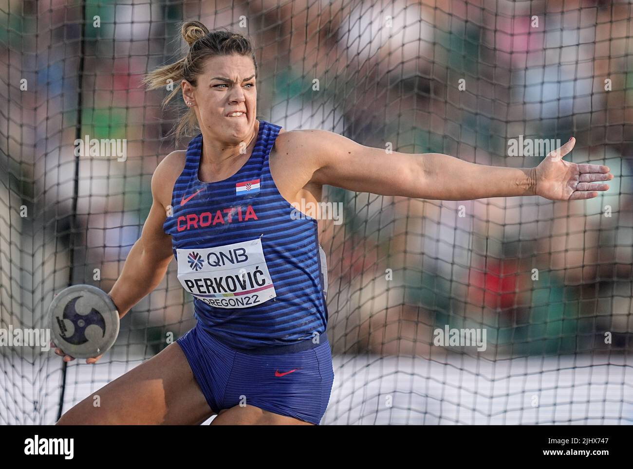 Eugene, USA. 20th July, 2022. Athletics: World Championship, Discus ...