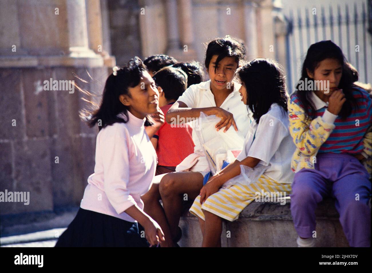 San Miguel de Allende, Mexico, photo from 1990 portrait of children ...