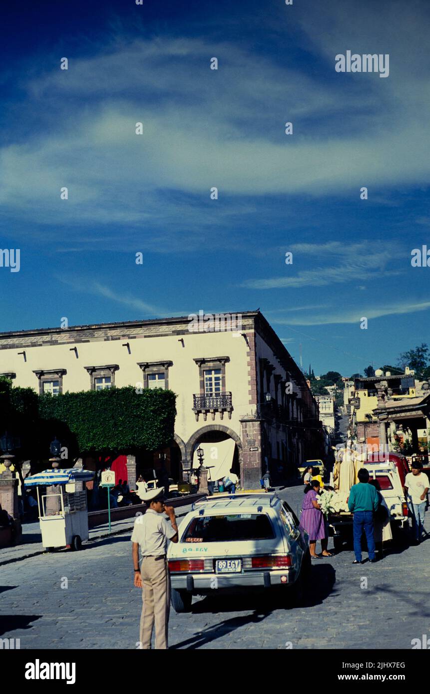 San Miguel de Allende, Mexico, photo from 1990 Stock Photo - Alamy