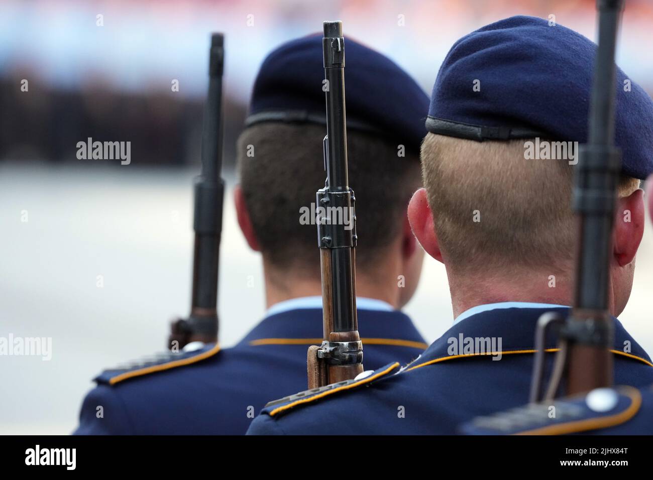 Berlin, Germany. 20th July, 2022. Recruits of the German Armed Forces ...