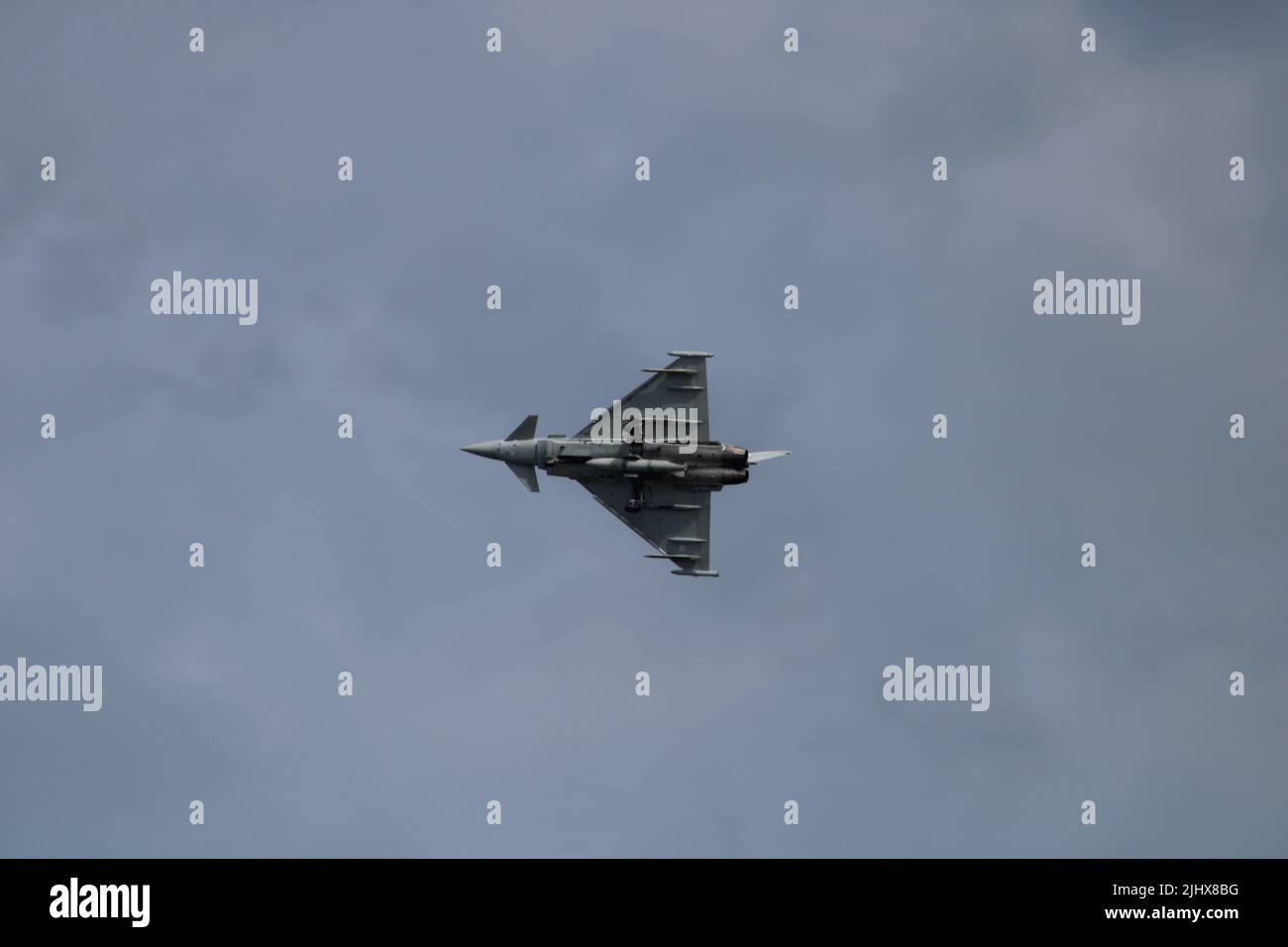 An RAF Eurofighter Typhoon Display during National Armed Forces Day ...