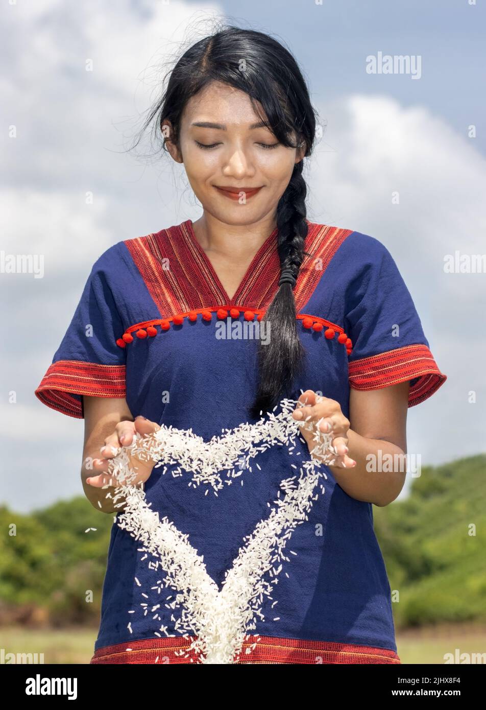 Asian girl symbol hi-res stock photography and images - Alamy