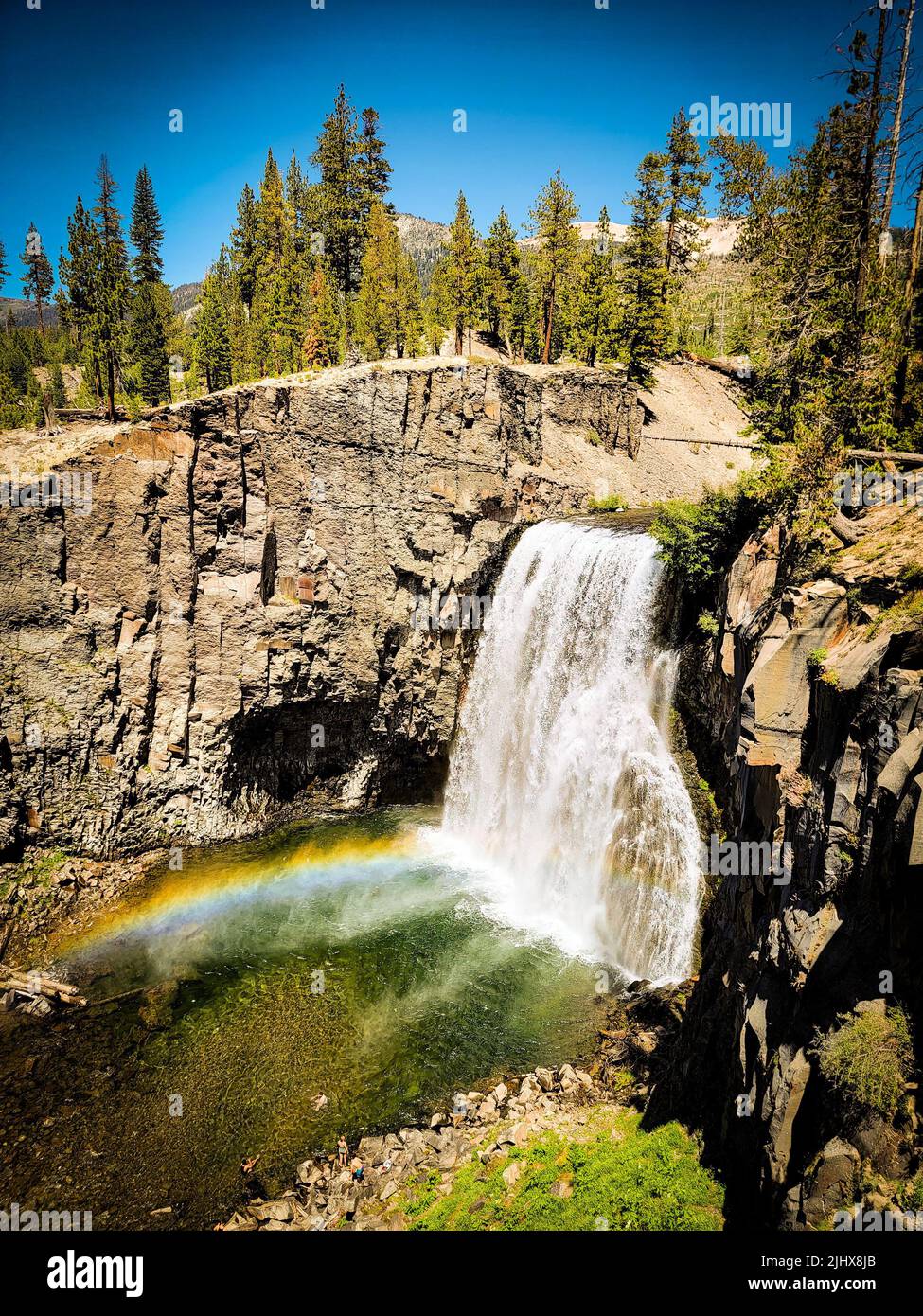 Rainbow falls mammoth hi-res stock photography and images - Alamy