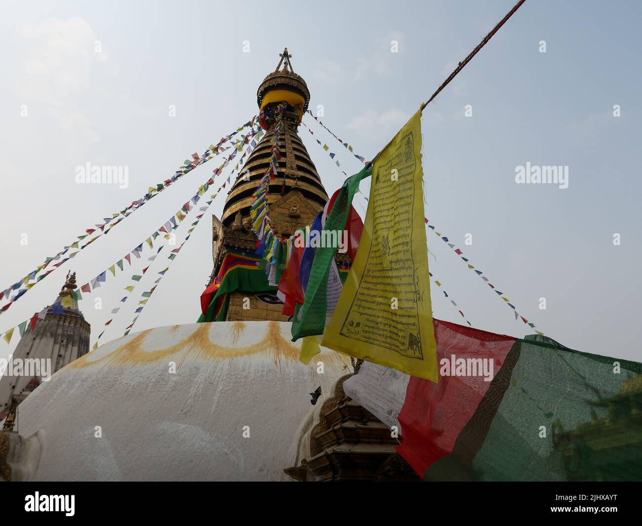 Swayambhunath (monkey temple) Kathmandu, Nepal Stock Photo - Alamy