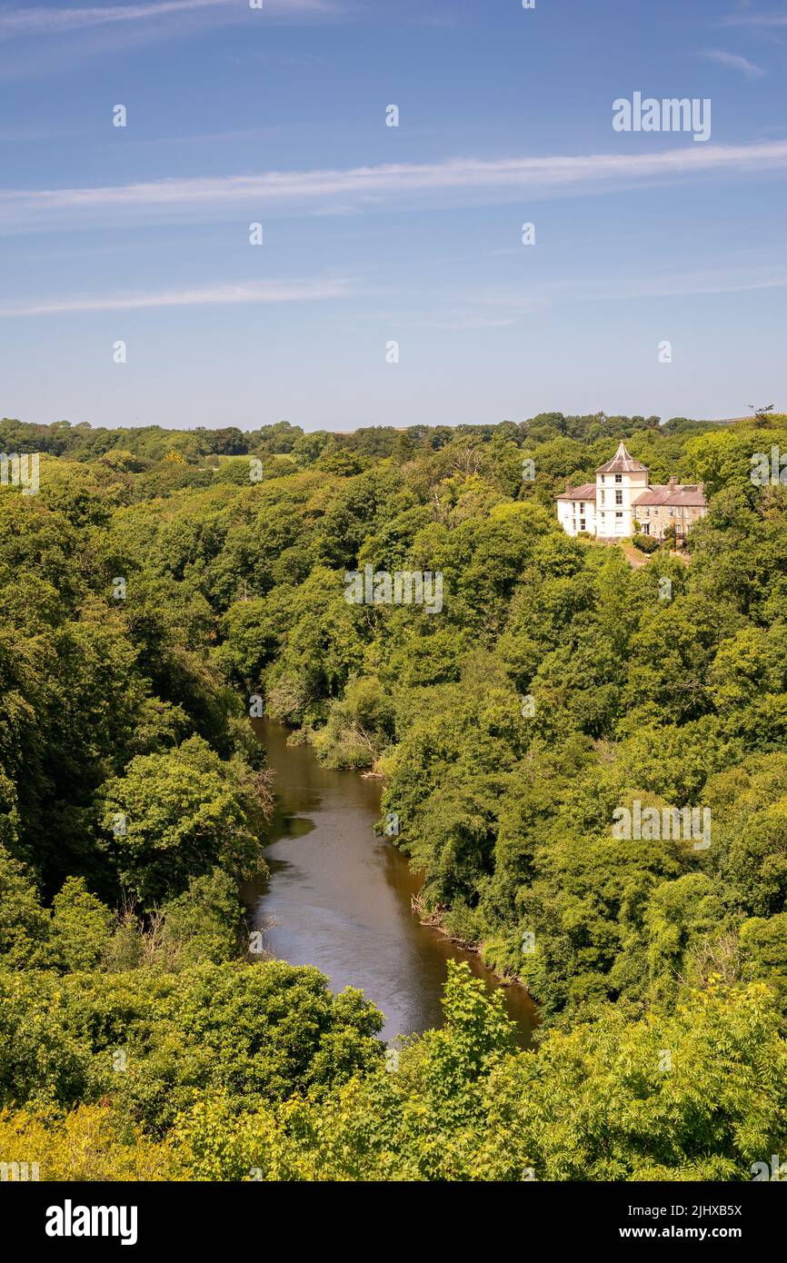 Cillgerran on the banks of the River Teifi West Wales UK famous for ...