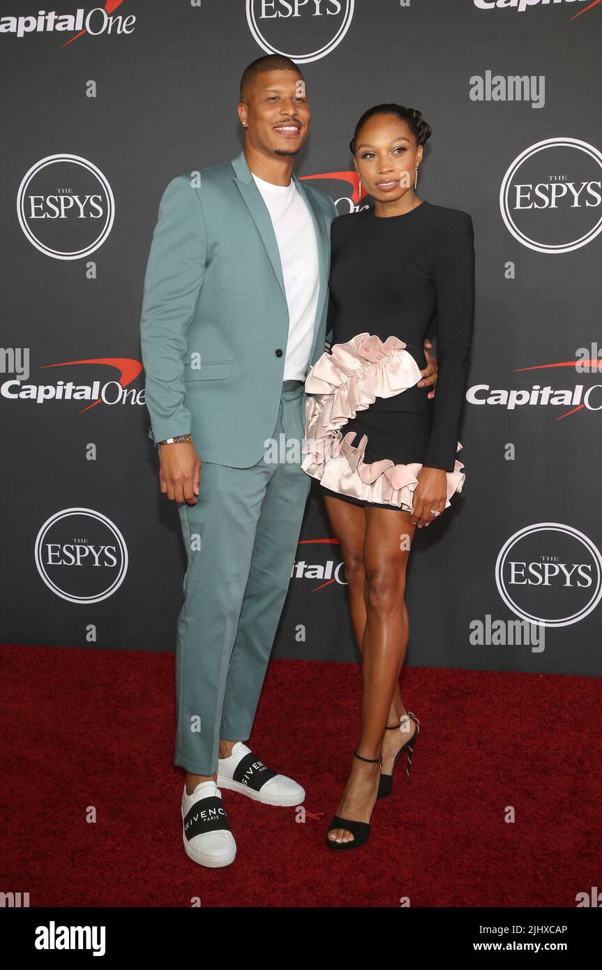 Kenneth Ferguson And Allyson Felix