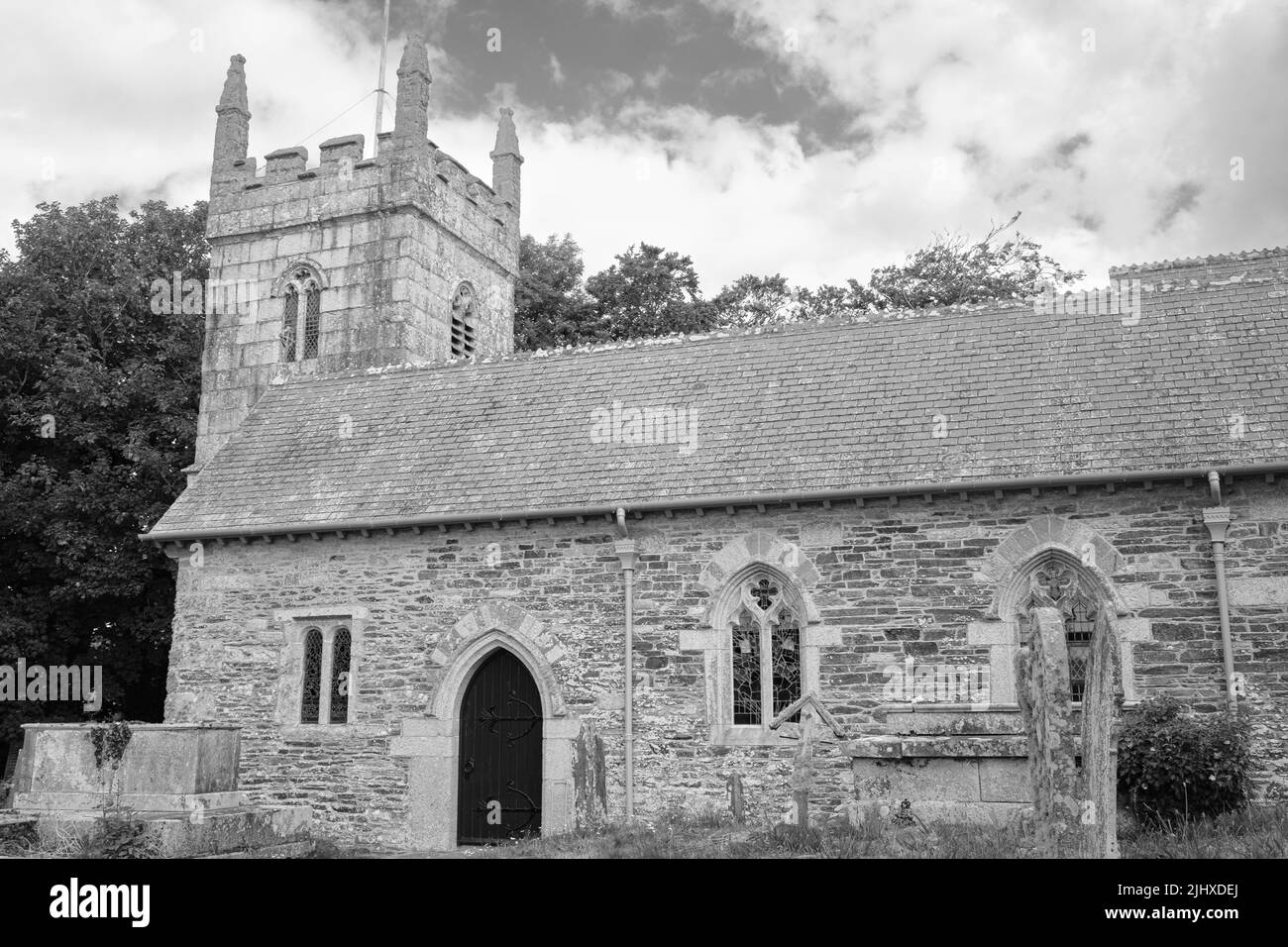 St mawnan and st stephens church mawnan hi-res stock photography and ...