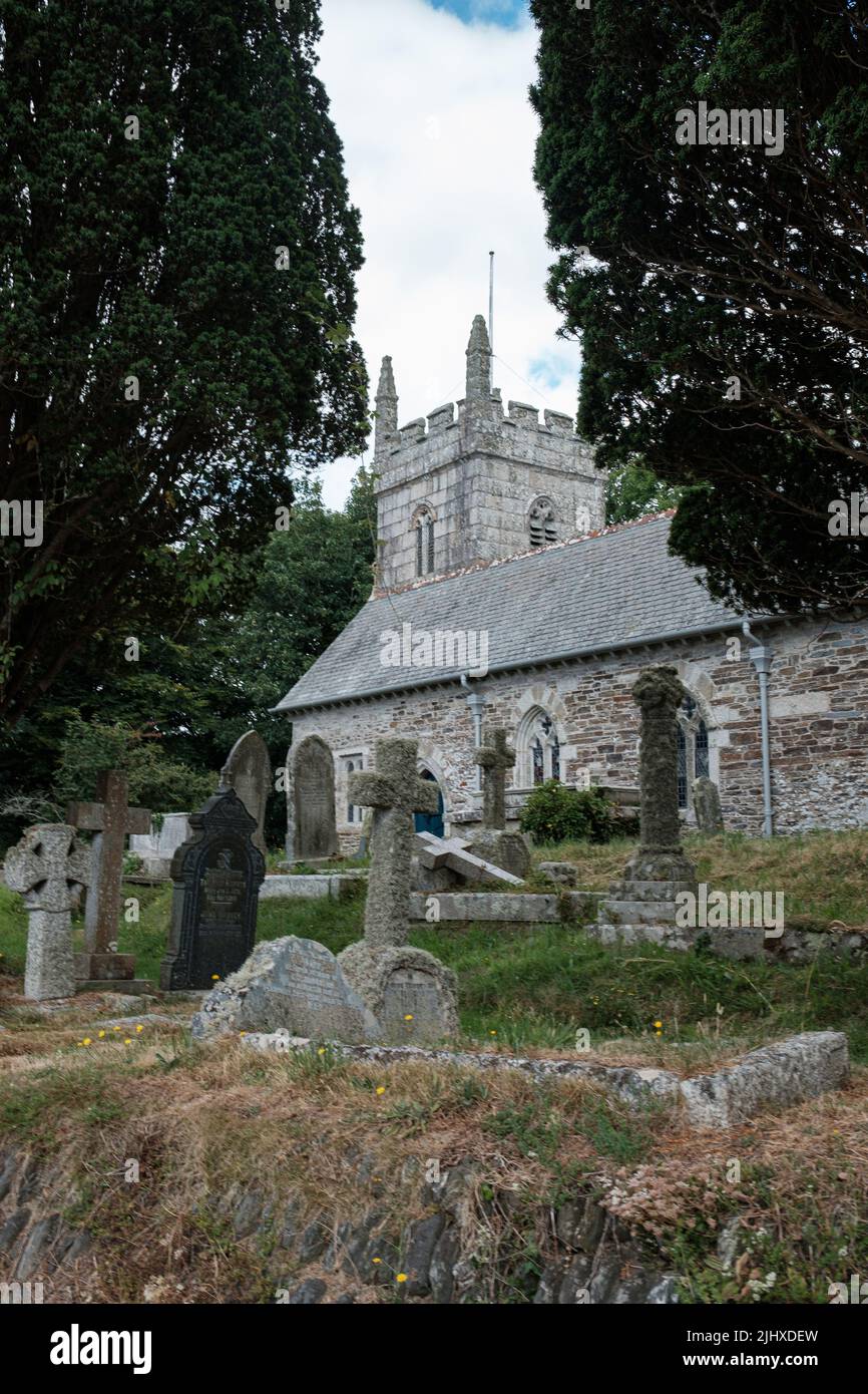 Mawnan church hi-res stock photography and images - Alamy