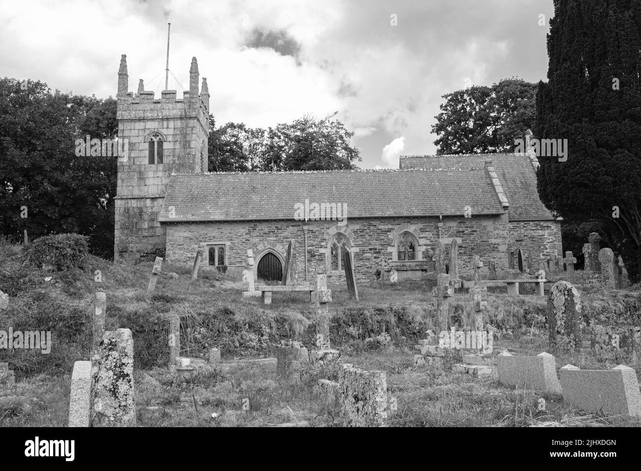 Mawnan church hi-res stock photography and images - Alamy
